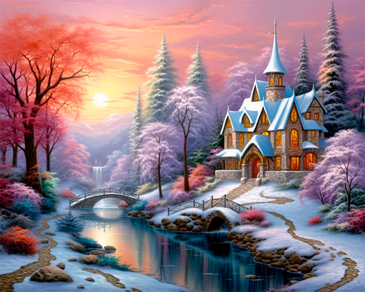 Картина по номерам Paintboy GX46475, холст на подрамнике, 40x50 см