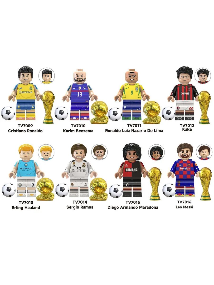 Конструктор Футбол фигурки игроков Fifa Фифа