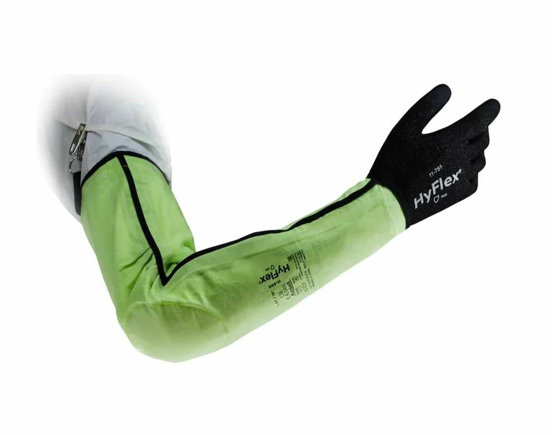 Нарукавник защитный антипорезный Ansell HyFlex 11-200 - 1 шт.
