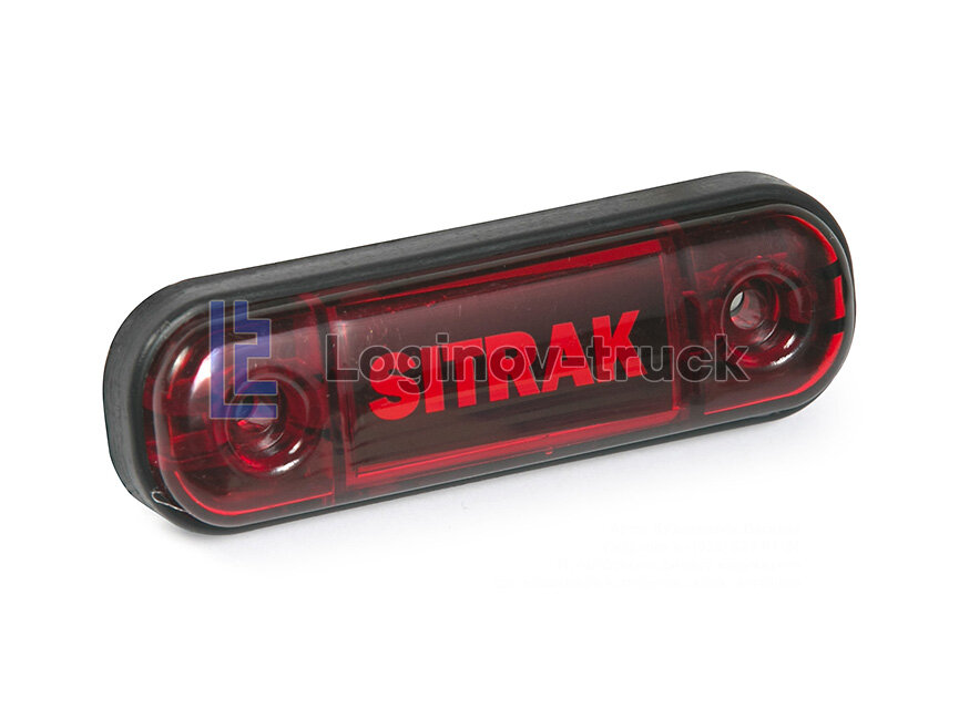 Габарит светодиодный mini neon led sitrak красный 24v (26754)