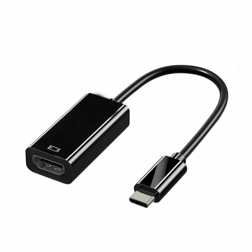 Конвертер Type C на HDMI для 4K стриминга на ноутбуках, планшетах и смартфонах, поддержка высокого разрешения, - Пластиковая оболочка