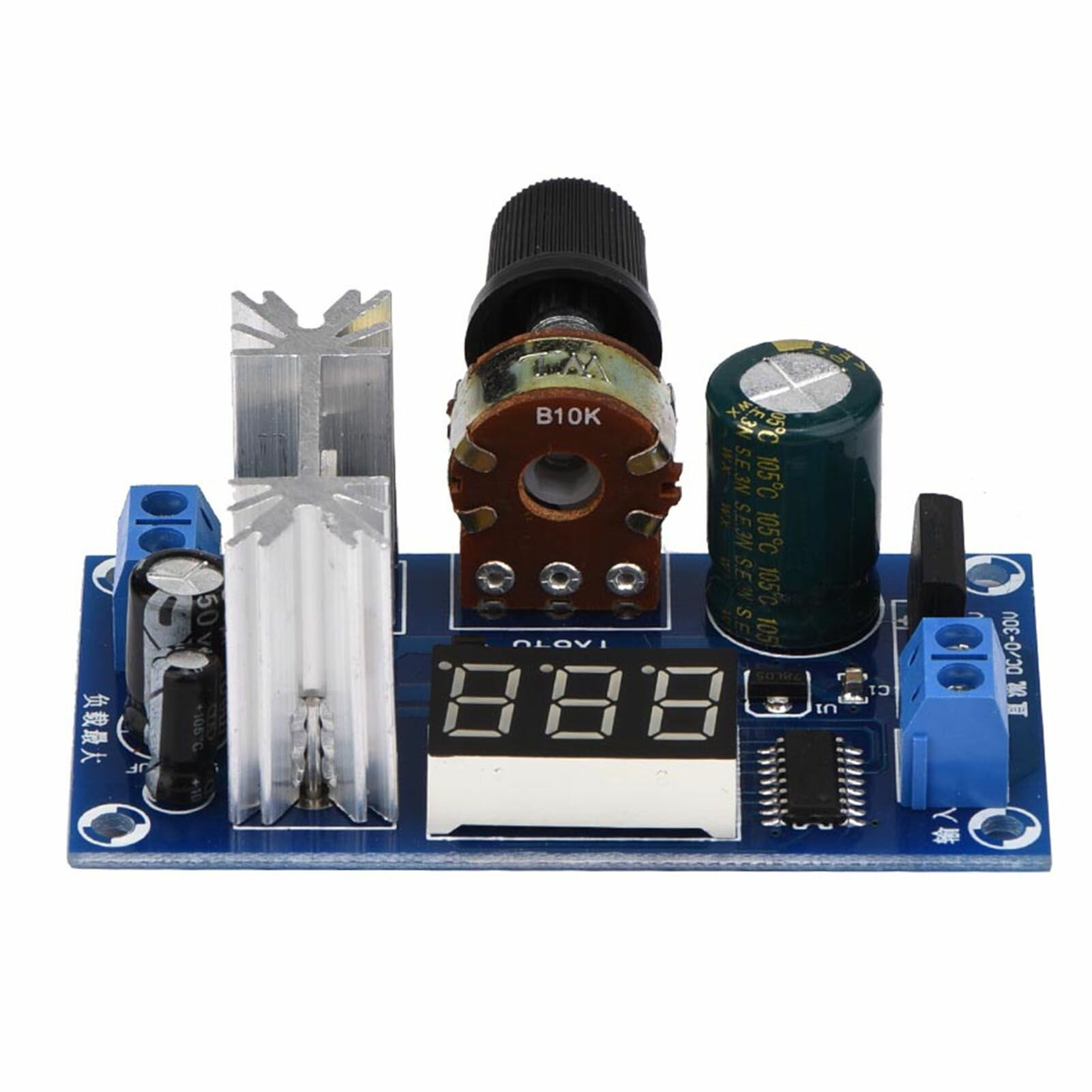 Плата LM317 с дисплеем регулятор напряжения стабилизатор DC-DC