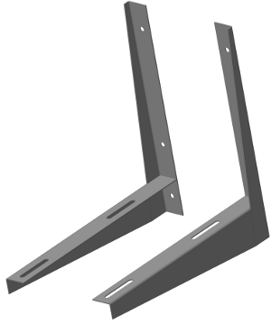Кронштейны для кондиционеров L-образные 450"М"