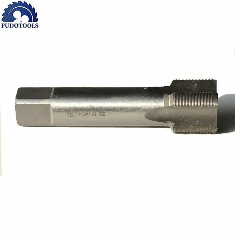 Метчик машинный по стали, М38х1.0, DIN371 HSS-E, комплект 1 шт, FUDO.