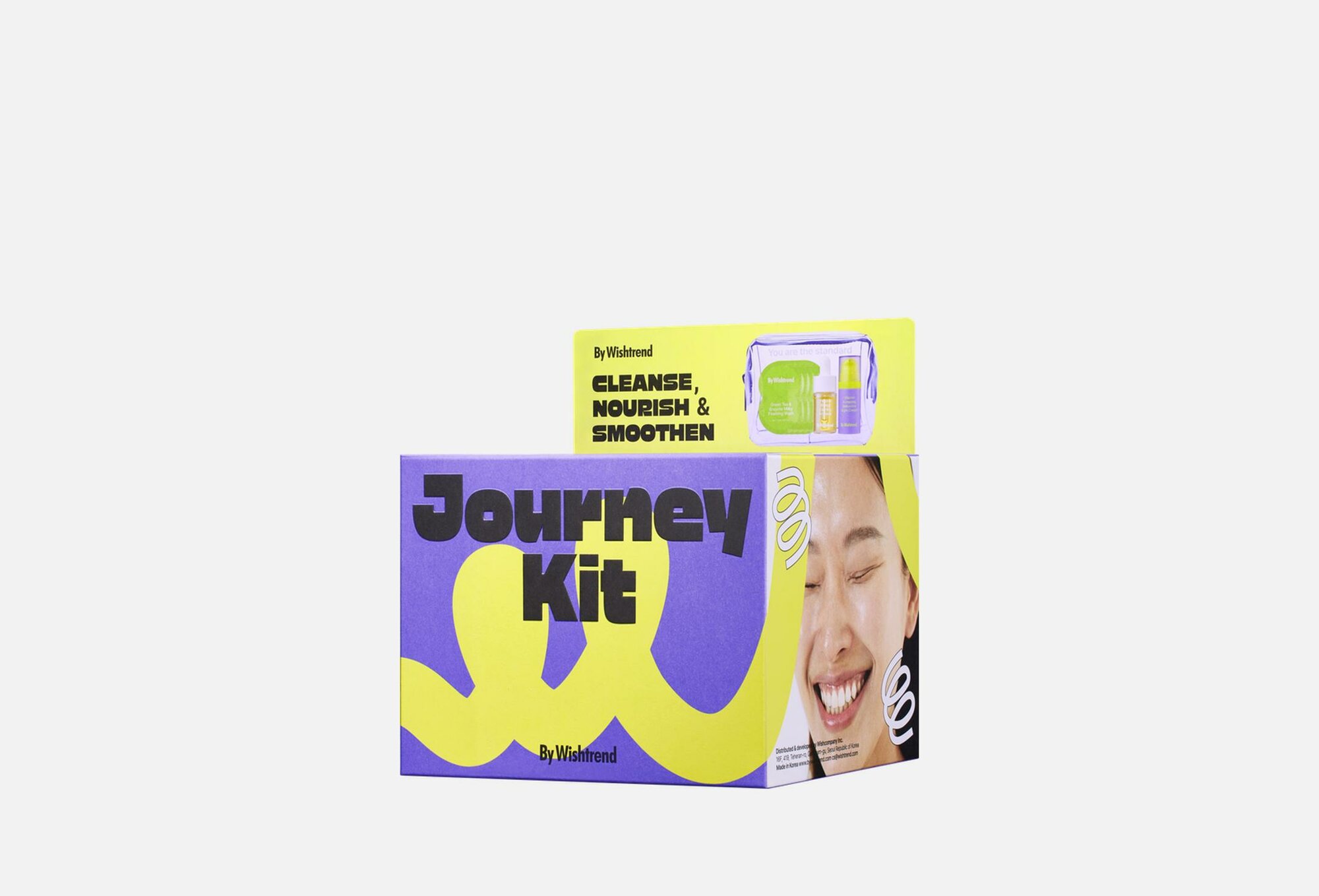 Набор для ухода за кожей лица BY WISHTREND Smooth Skin Journey Kit