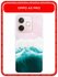 Чехол на Oppo A5 Pro / Оппо А5 Про с принтом "Большая волна", прозрачный