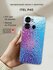 Силиконовый чехол на Itel P40 / Ител P40 с принтом "Капли на стекле"