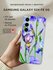 Чехол на Samsung Galaxy S24 FE 5G / Самсунг S24 FE с принтом "Синие ирисы", проз...