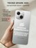 Чехол на Tecno Spark 40C / Текно Спарк 40C с принтом "Неприемлемый контент", про...