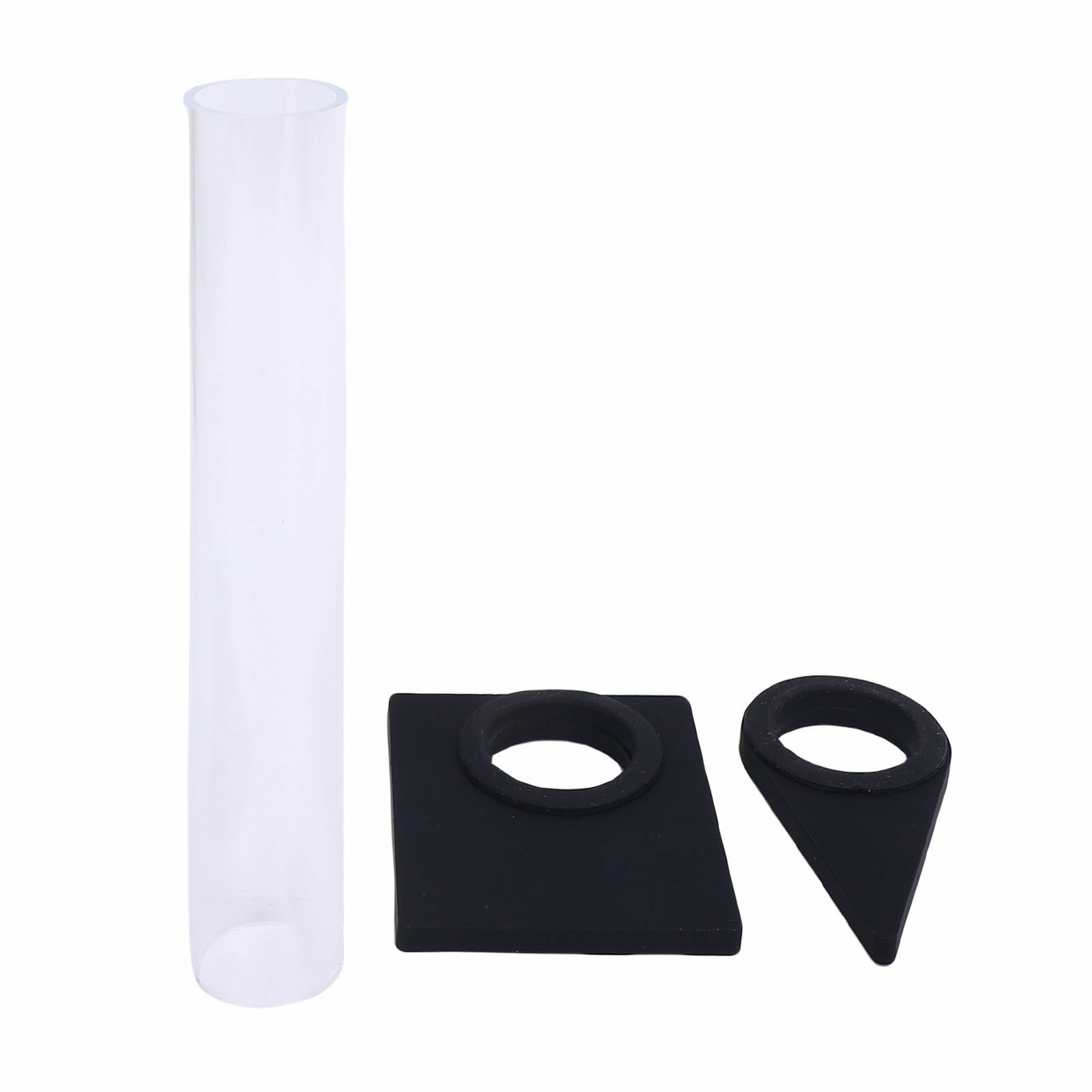 Тренажер для бильярдных ударов, акриловая прозрачная трубка и 2 регулятора, инструмент для тренировки прицеливания в бассейне для высоких, средних и низких ударов