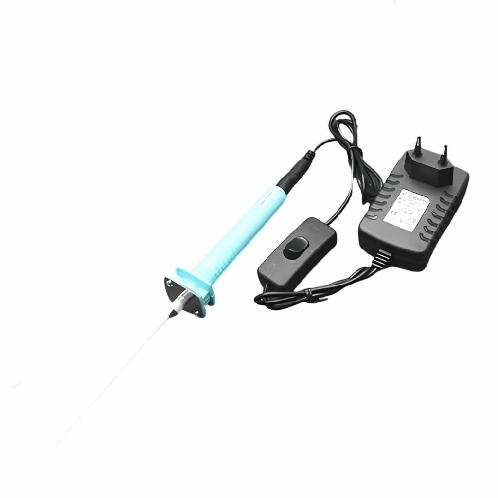 Набор инструментов, Игольчатая электронагревательная ручка для резки пенопласта с европейским стандартным источником питания-100 мм