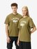 Футболка LACOSTE, размер L, хаки