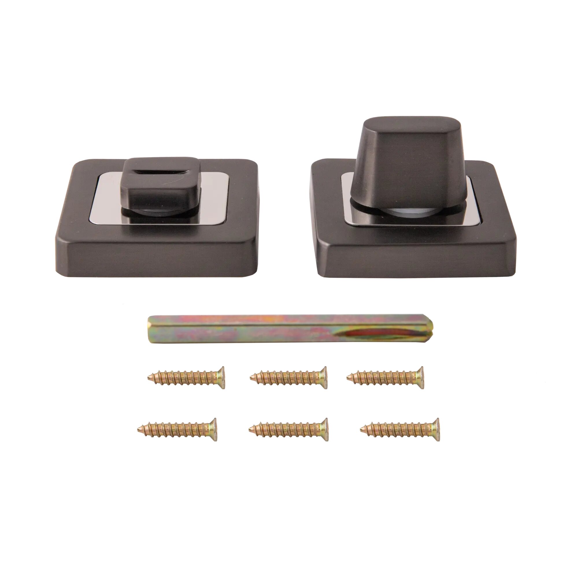 WC-2207-GRF Накладка фиксатор цвет графит для сантехники и крепления деталей