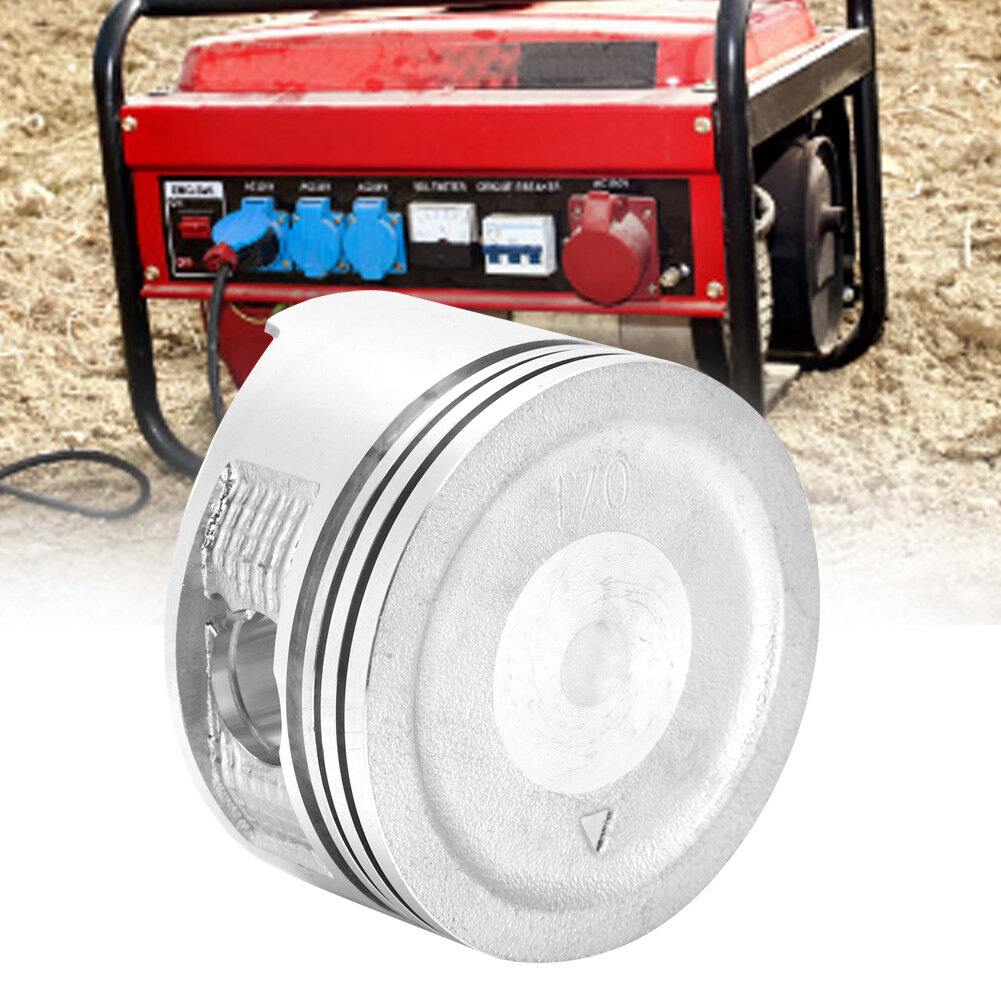 Поршневой комплект бензинового генератора, комплект поршней, запасные аксессуары, пригодные для 170F GX210