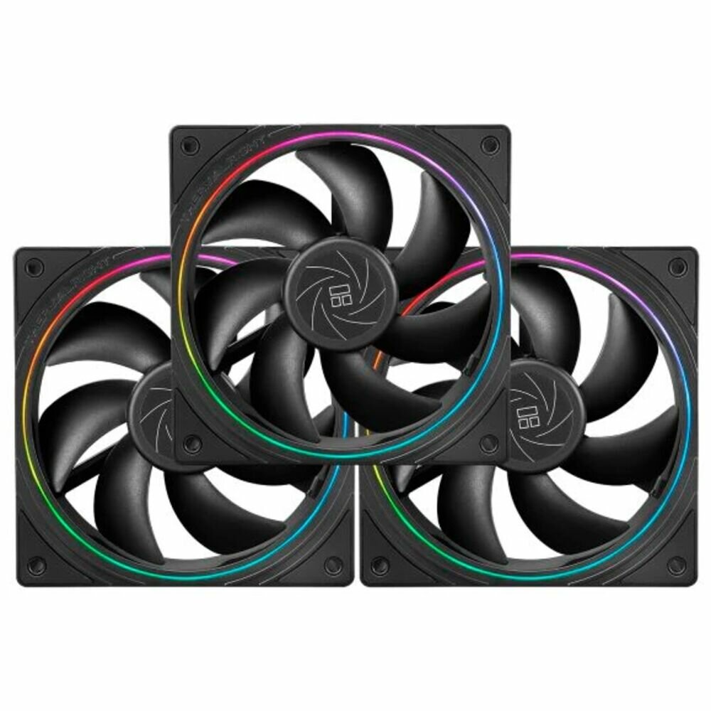 Вентилятор 120x120 Thermalright TL-S12 X3 ARGB 3pcs-pack Black Ret