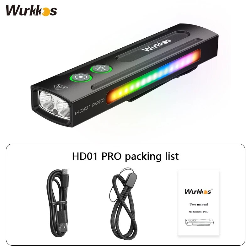 Wurkkos HD01 PRO Фонарик