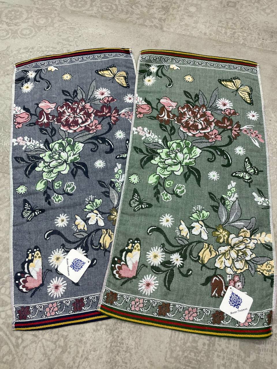 Кухонное полотенце, лён 35х73 см. 2 шт.