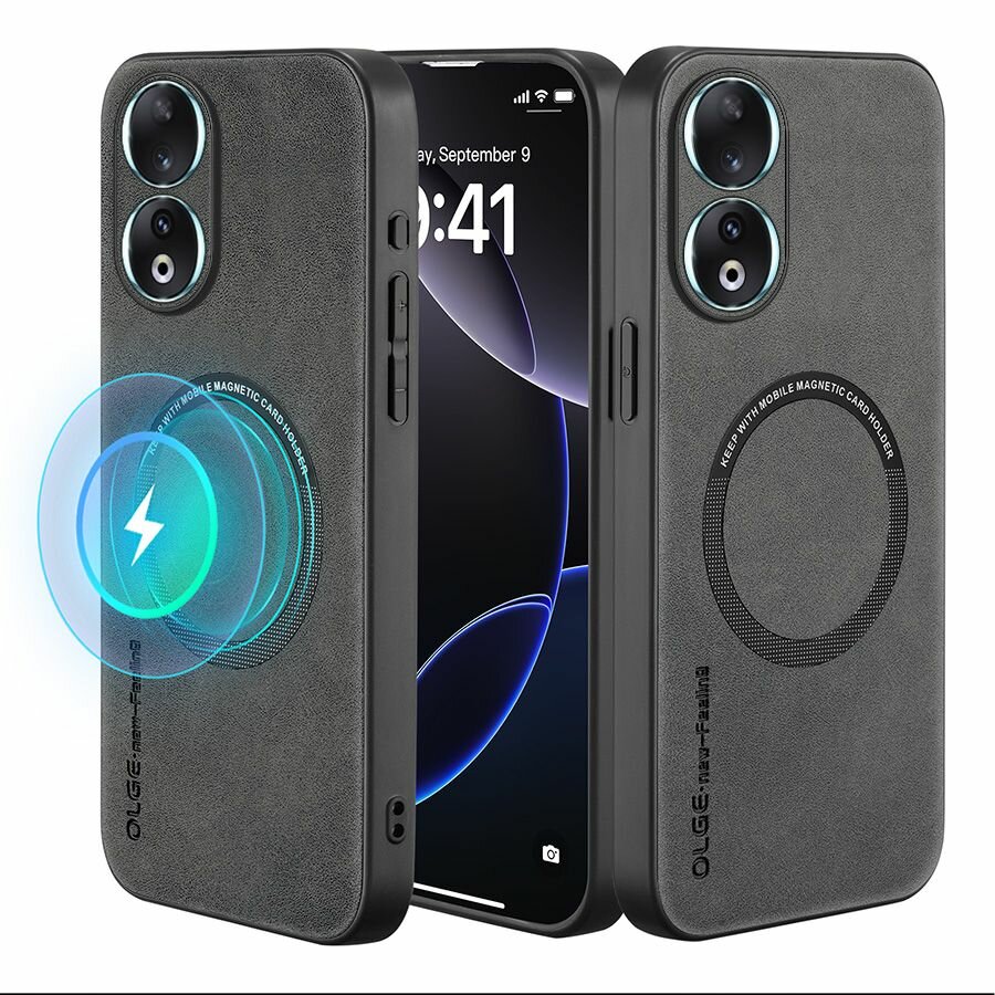 Чехол-Case MagSafe чехол для Honor 90(Хонор 90) Нескользящий и удобный