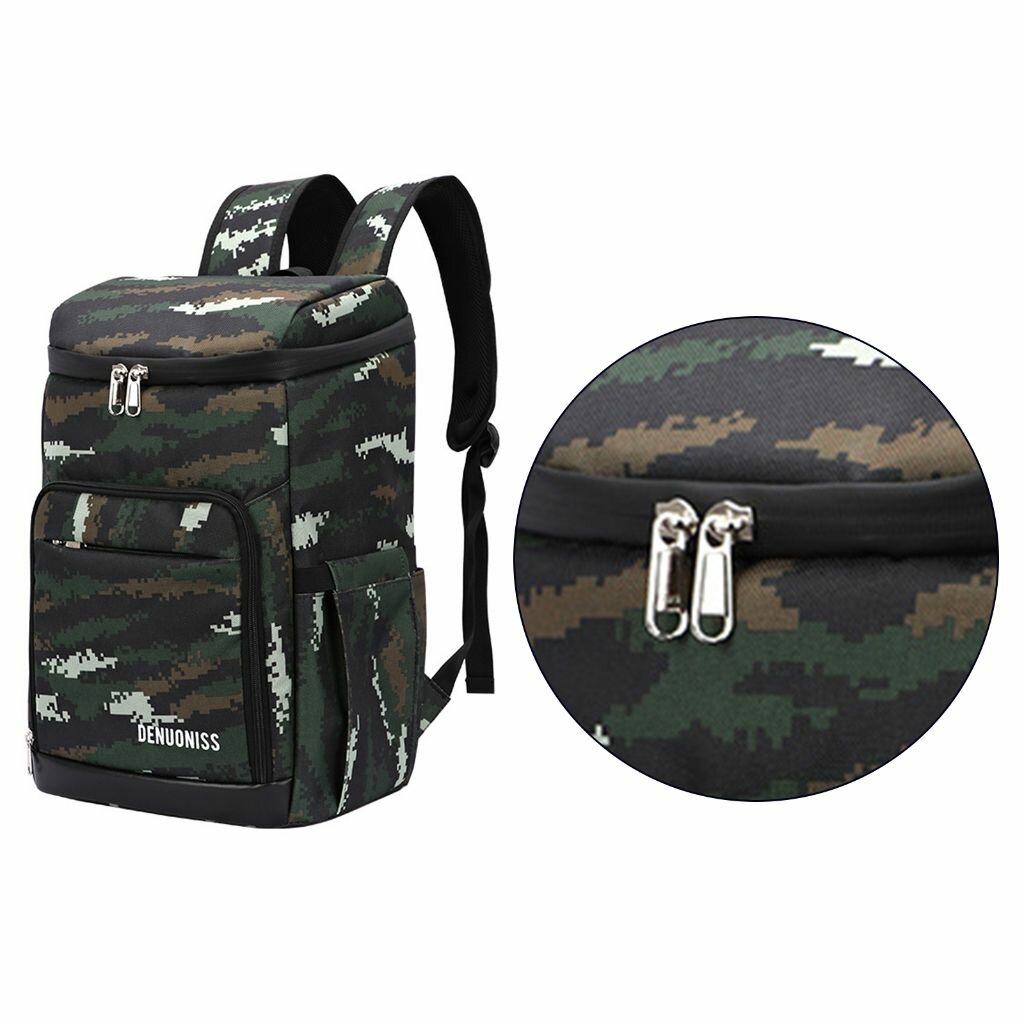 Изолированный Рюкзак Для Пикника На Открытом воздухе-A422 Rainforest Camouflage