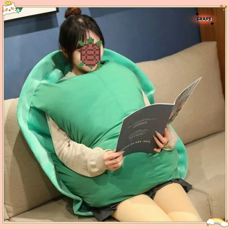 Гигантская черепаха носимая подушка из панциря черепахи 100 см