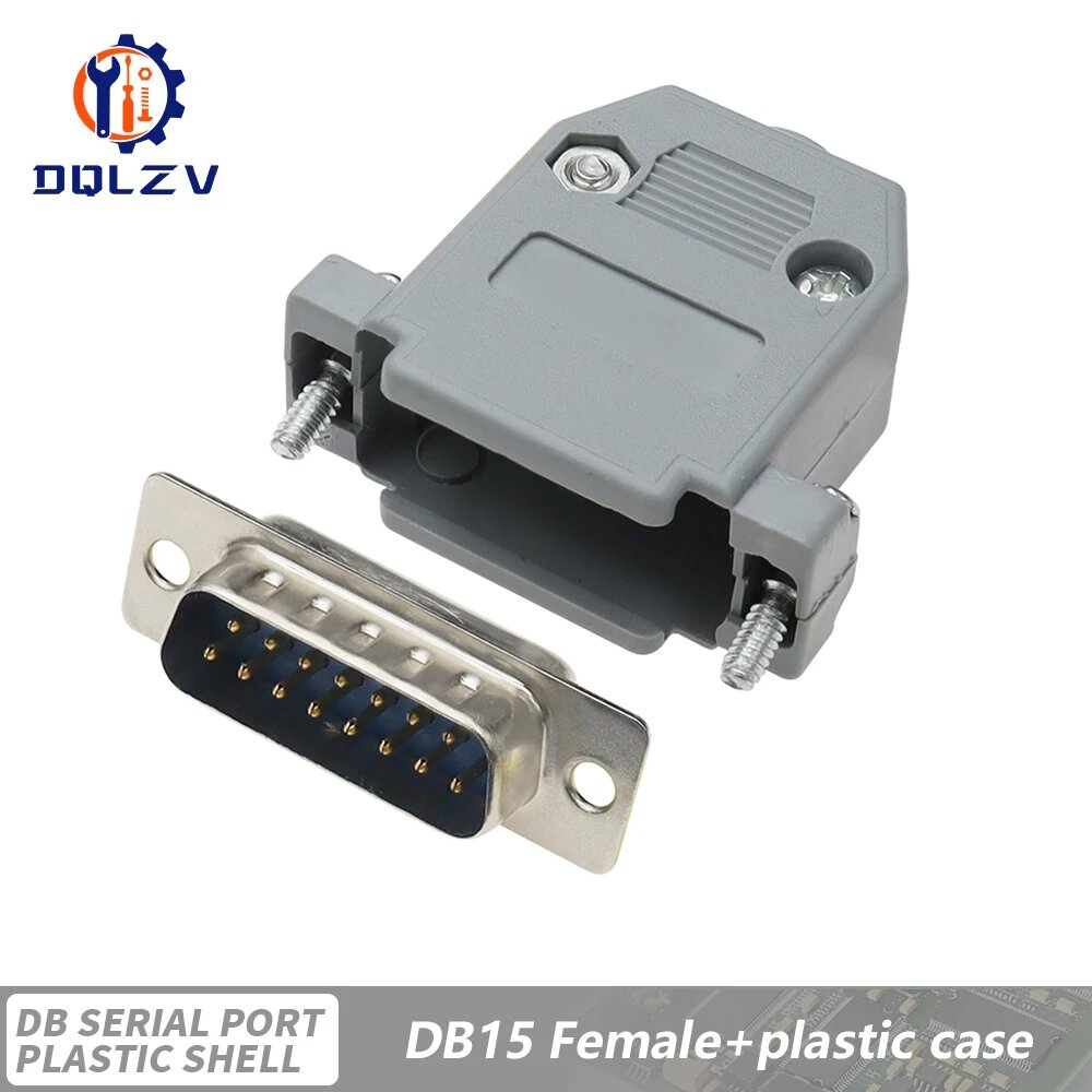 DB15 DB25 DB9 DB37 Адаптер разъемов DQLZV 3PCS, Set 15P Male