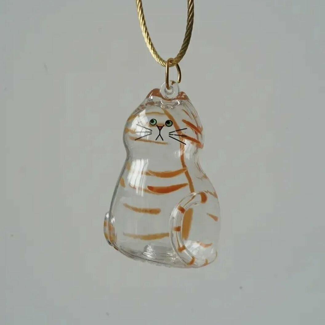 Компактный флакон Keepsake, для хранения кошачьих усов и шерсти домашних животных, с брелоком