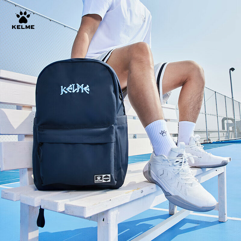 Рюкзак KELME, Backpack Outdoor Sports Portable Large Capacity Travel Backp, большая вместимость, для путешествий, для активного отдыха, городской, школьный, синий