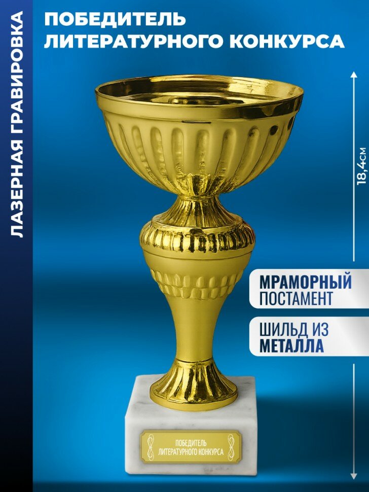 Кубок "Победитель литературного конкурса"
