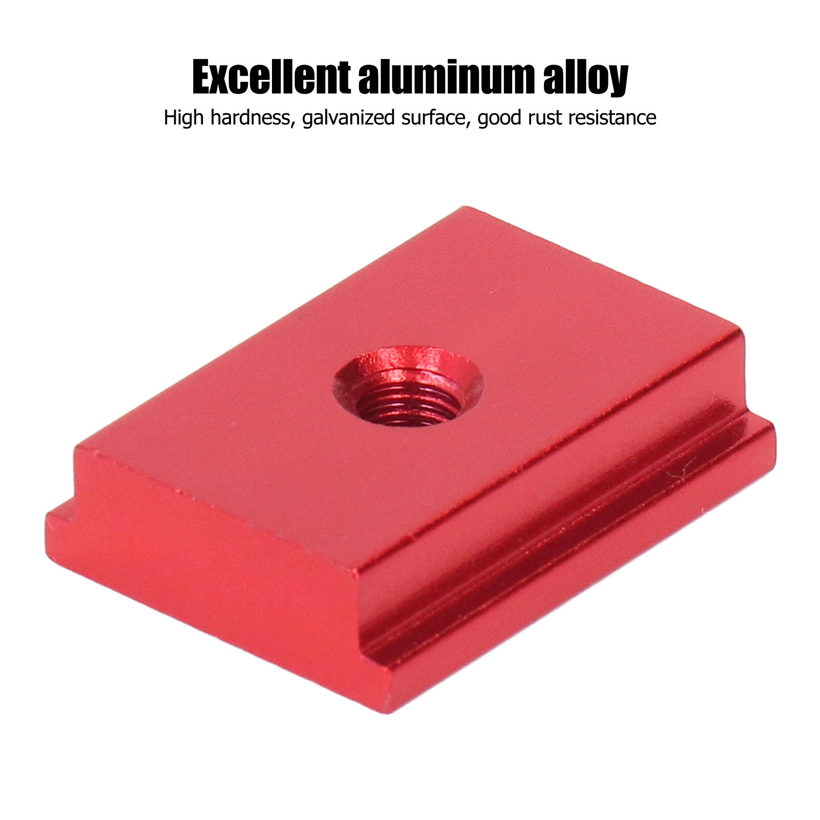 4 шт. скользящая гайка T-типа из алюминиевого сплава, деревообрабатывающие детали линейного движения, 30-я серия M6, красный