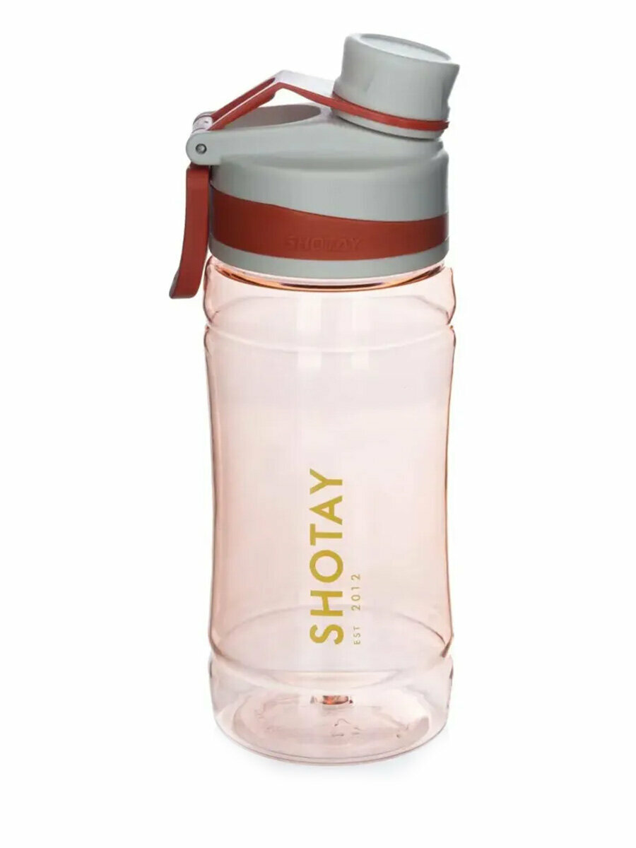 Бутылка для воды Shotay Frosted Water Bottle 500ml (ST-6540) Pink