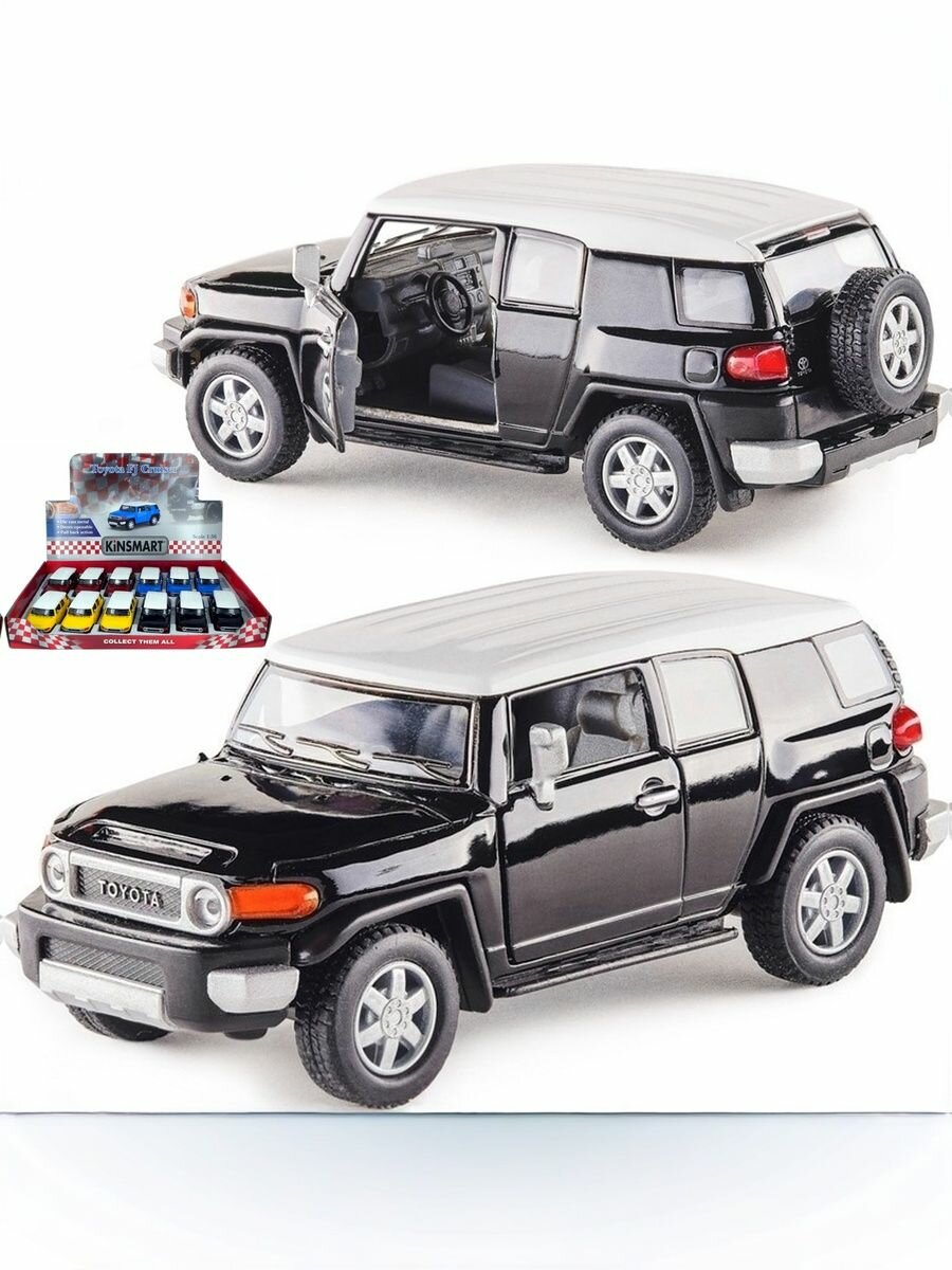 Модель машины KINSMART Toyota FJ Cruiser black