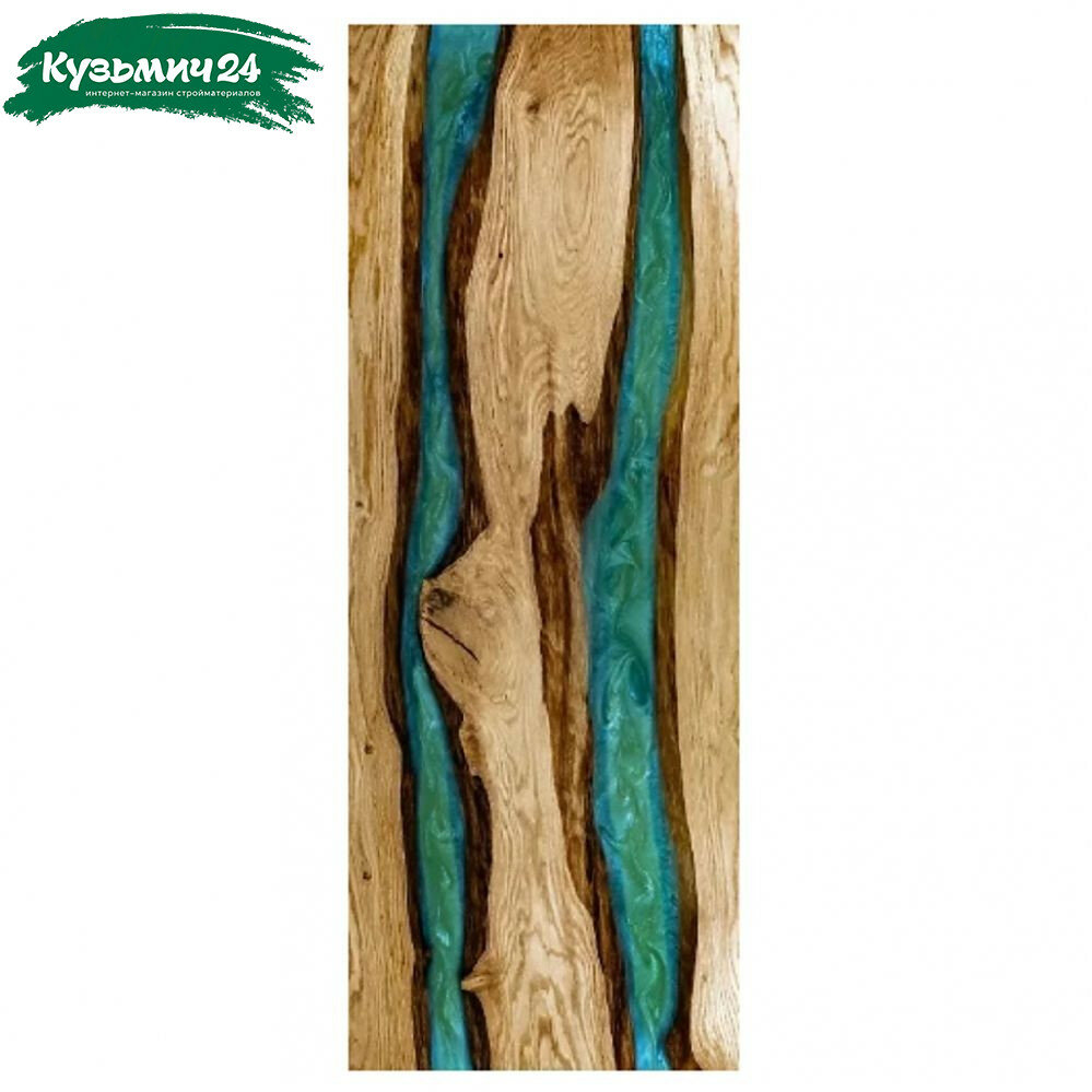 Дверь Doorwood с фотопечатью слэб 11, 1900х700 мм, стекло 8 мм, 3 петли, лиственная, 1 шт.