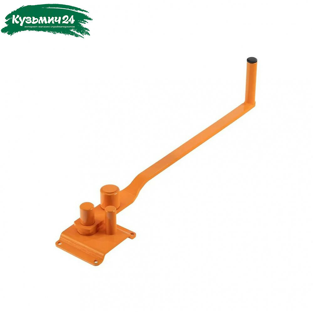 Арматурогиб Сибртех 18119, до 10 мм, роликовый, ручной, с отверстиями для фиксации, 1 шт