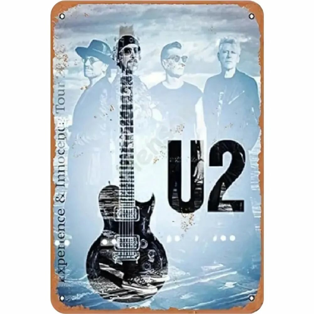 Металлическая музыкальная жестяная вывеска, прямоугольная железная картина, настенный домашний бар, декор 20 x 30 см