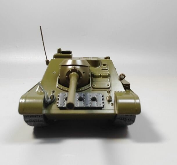 Готовая модель 1:43 СУ-85, литьевой металл, MODIMIO, советский истребитель танков, Вторая мировая война
