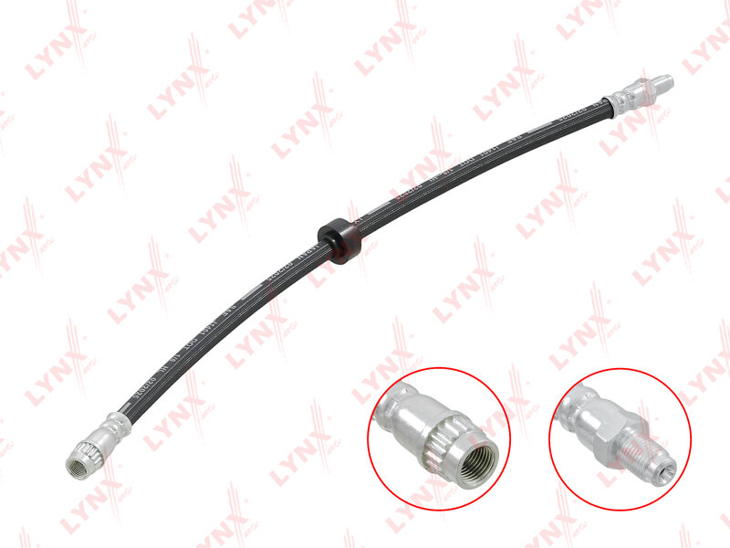 LYNXauto Шланг тормозной передний RENAULT Megane 95-03 / Scenic 96-03