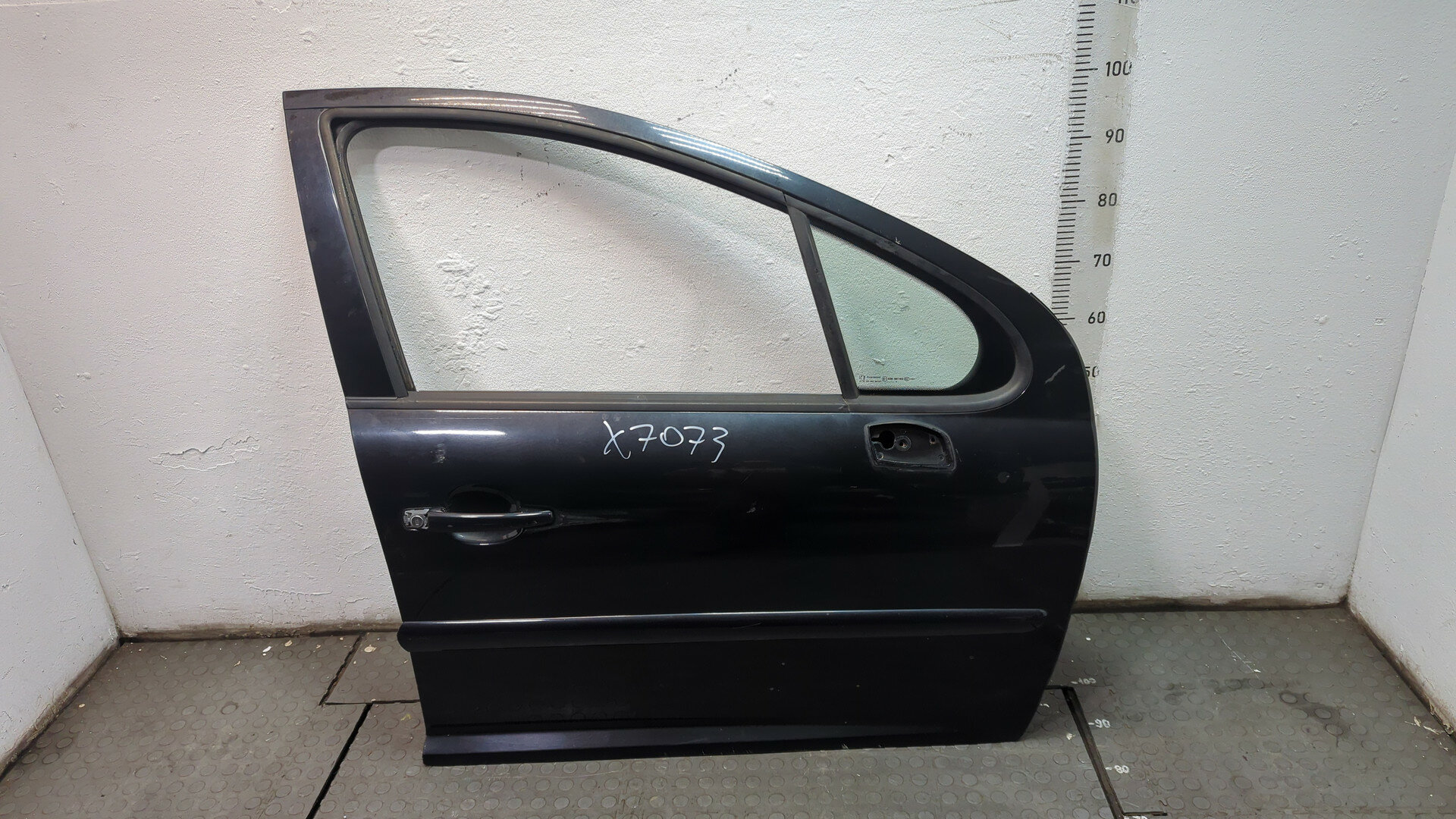 Дверь боковая (легковая) правая передняя Peugeot 207 Б/У