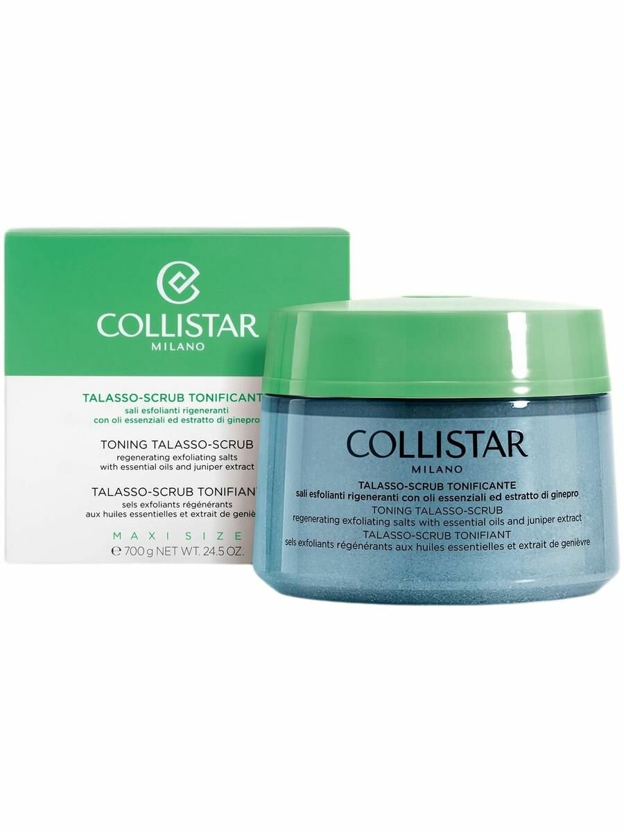 Collistar - Toning Talasso Scrub Скраб для тела с морской солью 700 гр