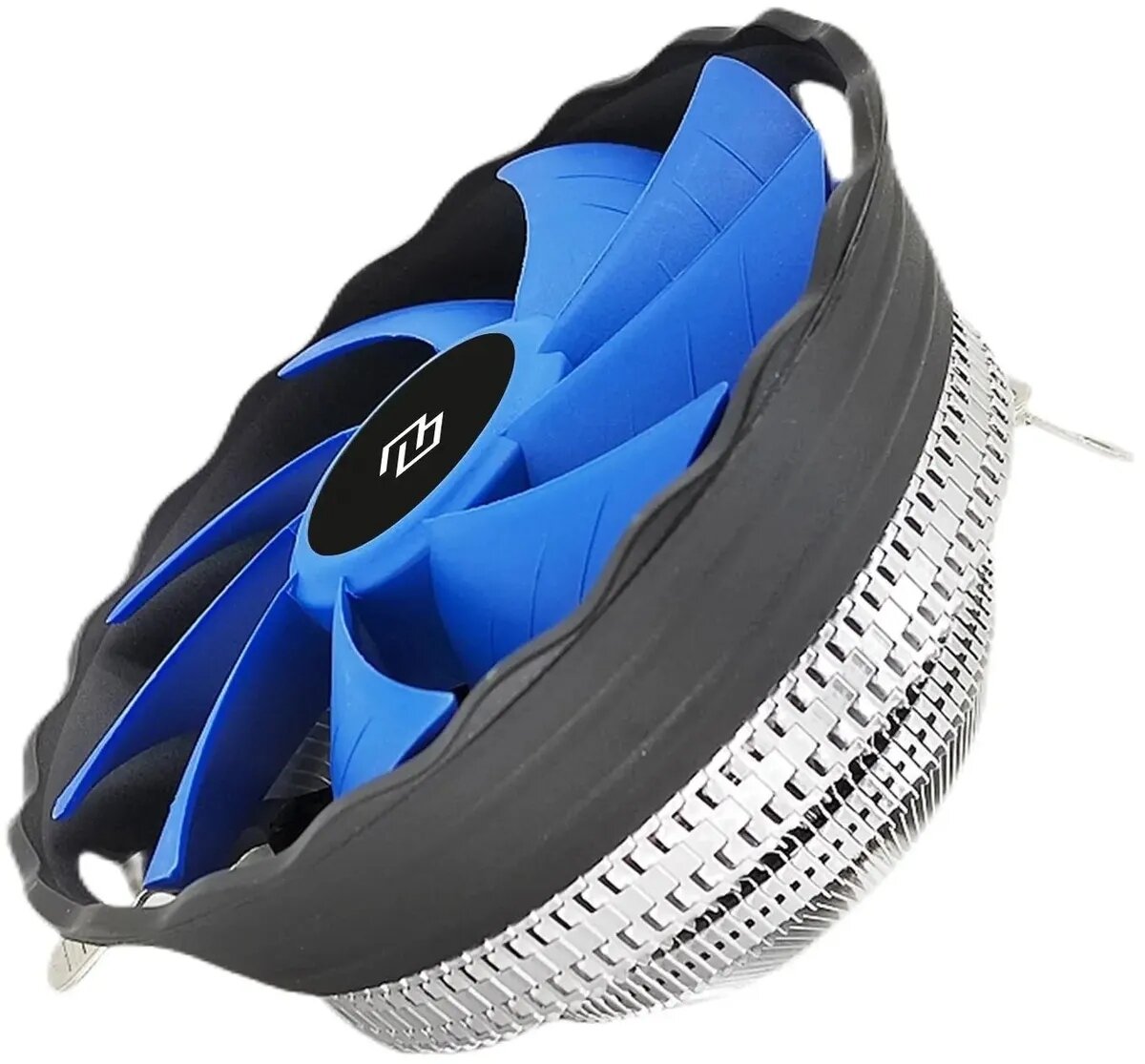 Устройство охлаждения(кулер) Digma D-CPC95-PWM2 синий/черный 120мм алюминий 1500rpm 29db 4-pin 95W 66мм