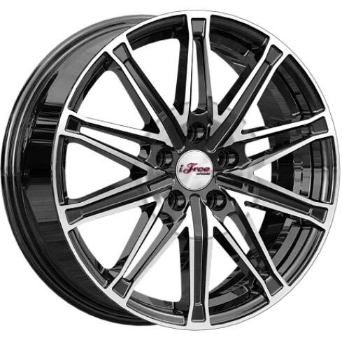 Колесный диск iFree Виар 6.5x17 5*105 ET38 DIA56.6 Блэк Джек
