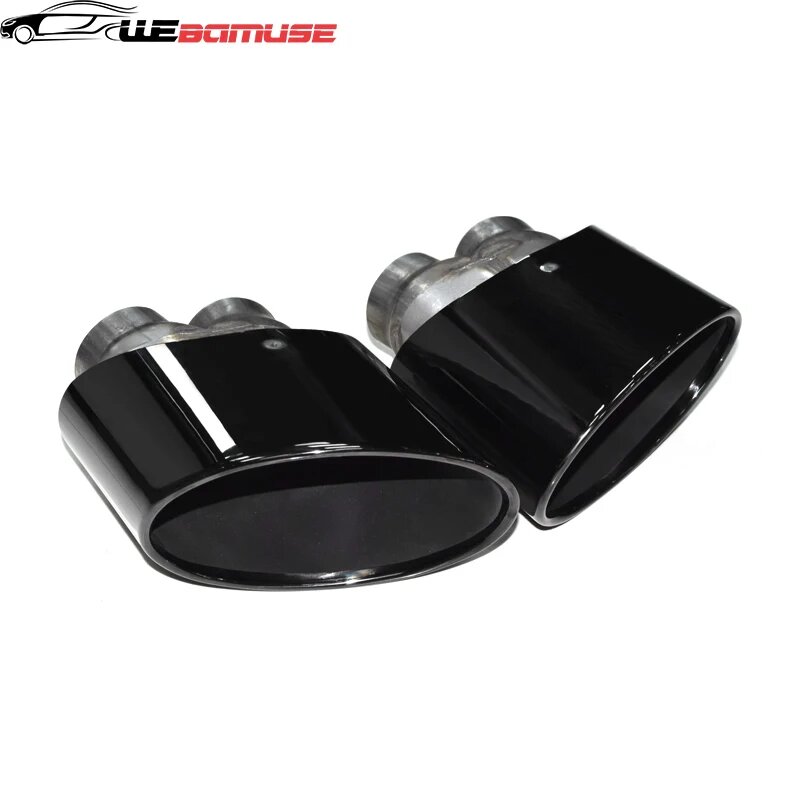 Для Audi S3 S4 S5 S6 обновление модификации выхлопных газов RS3 RS4 RS4 RS5 RS6 RS7 труба заднего хода из нержавеющей стали глушитель выхлопной трубы Black