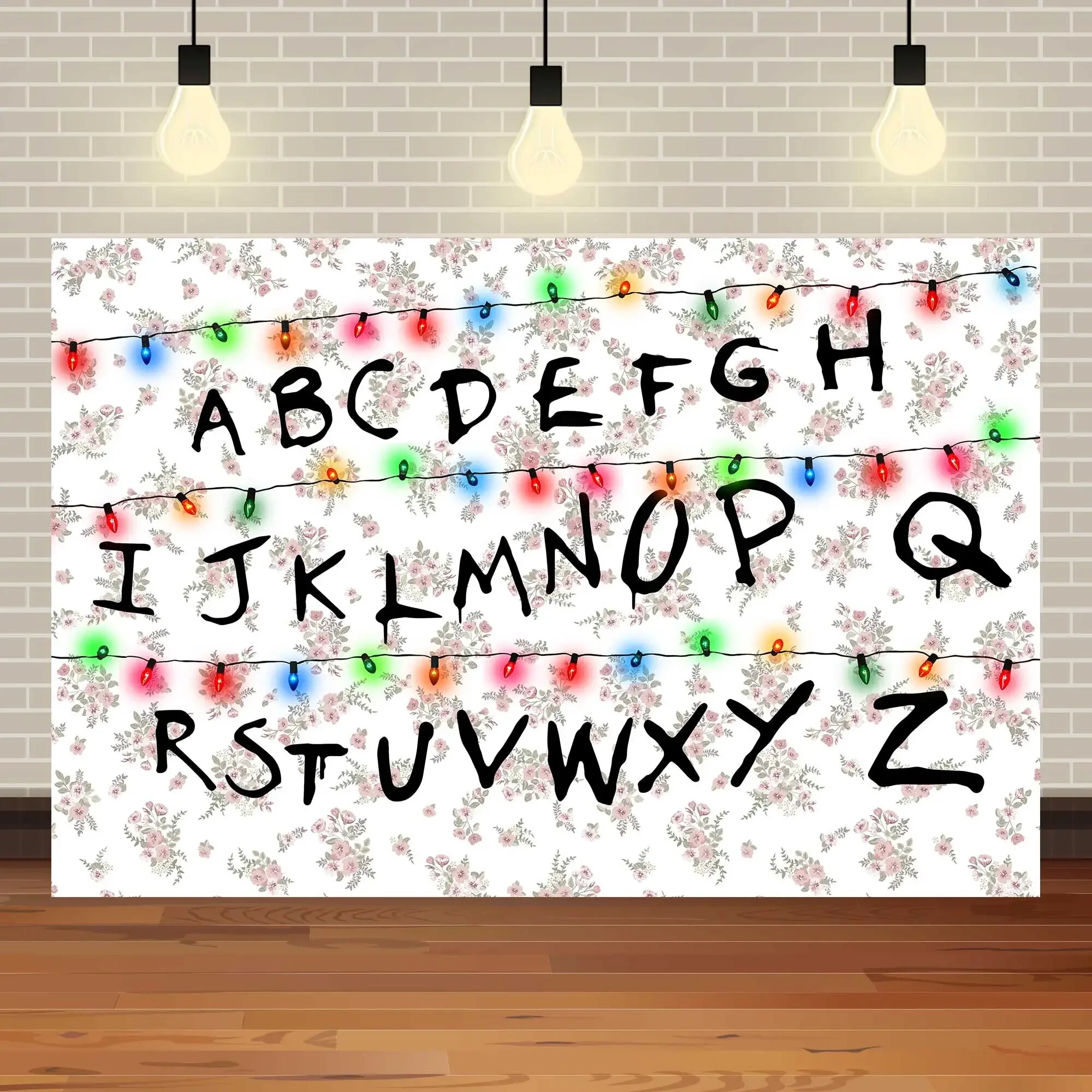Баннер "Очень странные вещи" 200x150см, Polyester, BJ-141-19