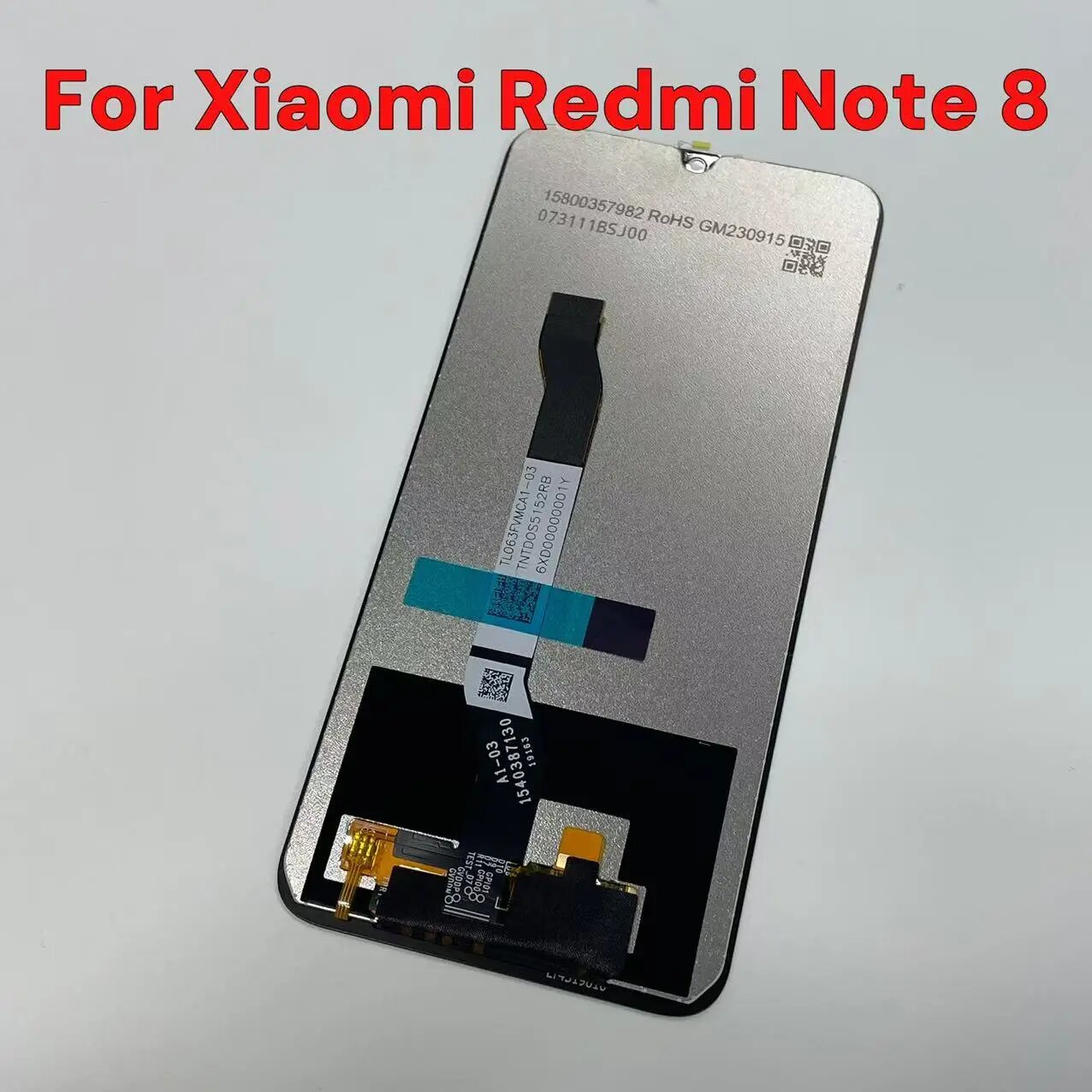 Дисплей для Xiaomi Redmi Note 8, ЖК-дисплей, преобразователь сенсорного экрана в сборе для Redmi Note 8, запасные части для ЖК-дисплея