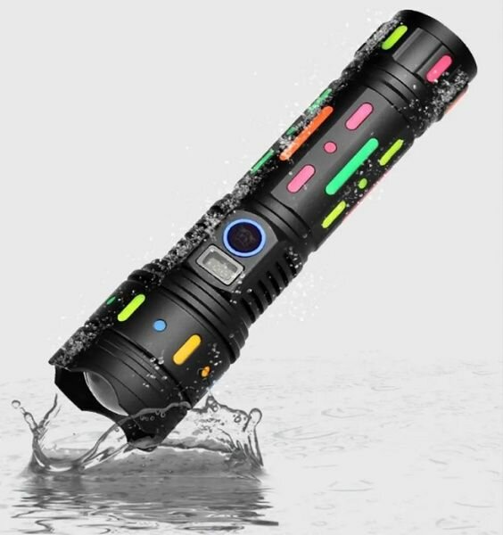Сверхмощный ручной фонарь YYC-6073 луч до 3000 м