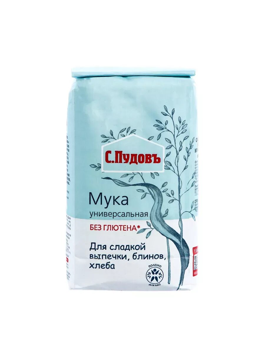 Мука универсальная без глютена 0,5 кг