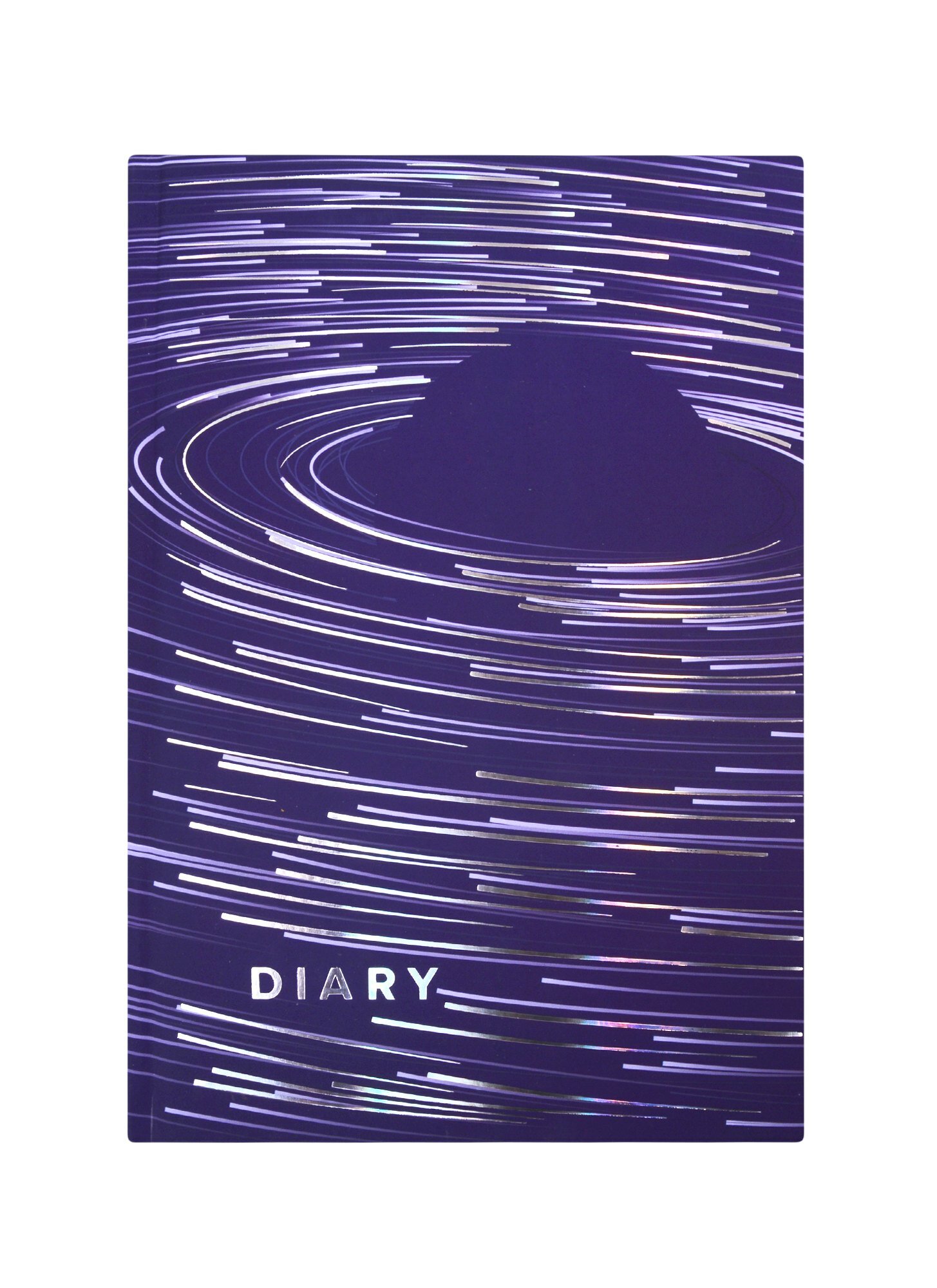 Ежедневник недат. А5 80л Синяя планета 7БЦ, лам. софт-тач, тисн. фольгой, офсет