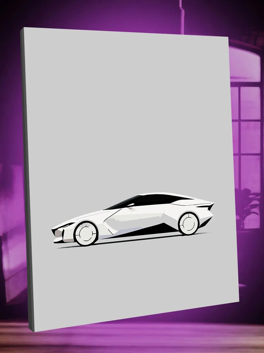 Картина по номерам Машина