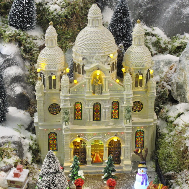 Фасад Кафедральный собор 33*26 см, подсветка, Lemax, 25334-lemax