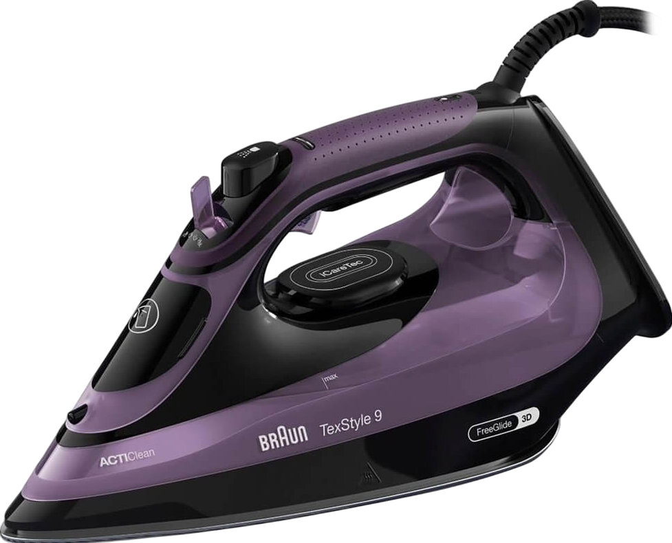Утюг Braun OptimalTemp SI9661VI, подошва EloxalPlus, фиолетовый