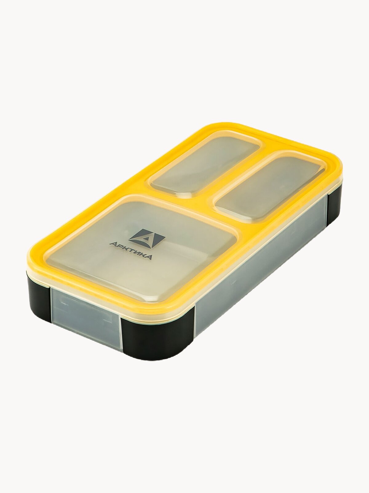 Ланч-бокс с отделениями Арктика 034 420 мл в школу/контейнер для еды